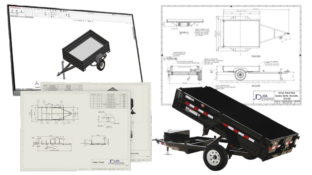 2D CAD Design & Drafting Services | JOA Designs